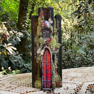 Custom Antiqued Bookshelf Insert/samples of Some Custom Creations/old ...