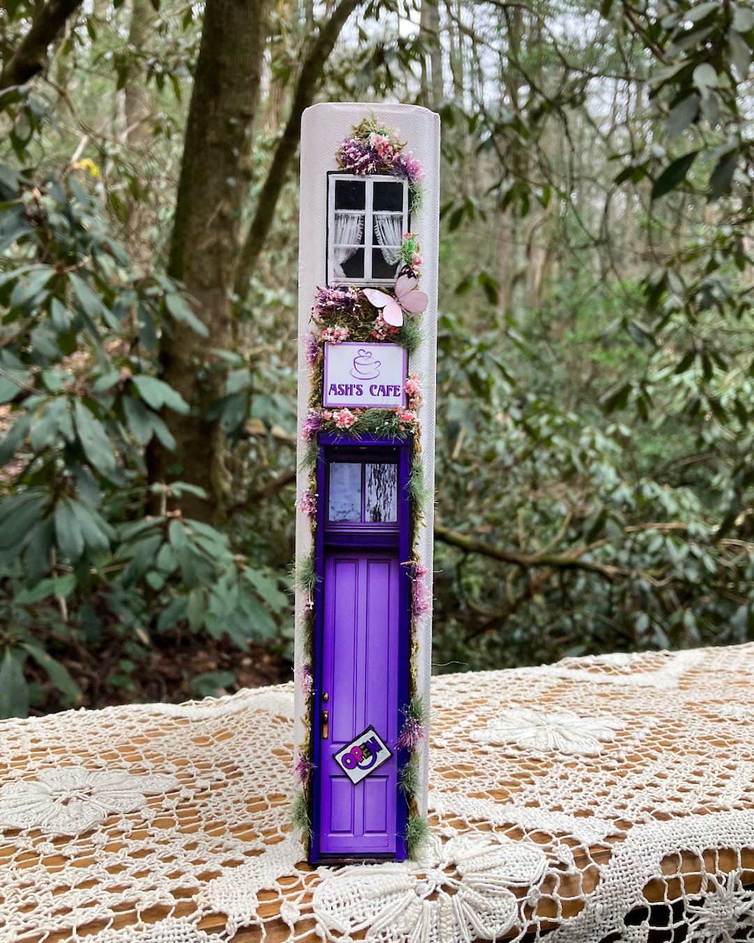 SAMPLES of Personalized Custom Book Houses/book House With Your ...