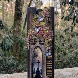 SAMPLES of Witchy Bookshelf Inserts/repurposed Book Art/magic Book Art ...