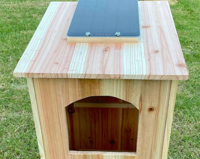 Barred Owl Nesting Box With Solar Powered PIR Wifi Camera; Opossum ...