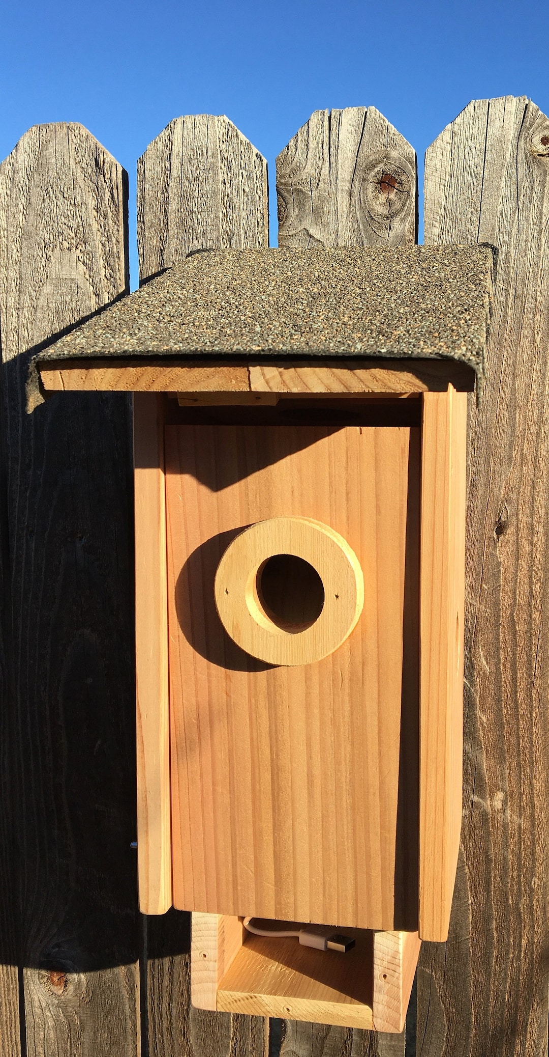 Camera Birdhouse, Bird Nesting Box Camera Wireless Wifi, USB Power Bank ...