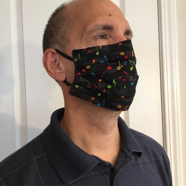 Music Face Mask - Etsy