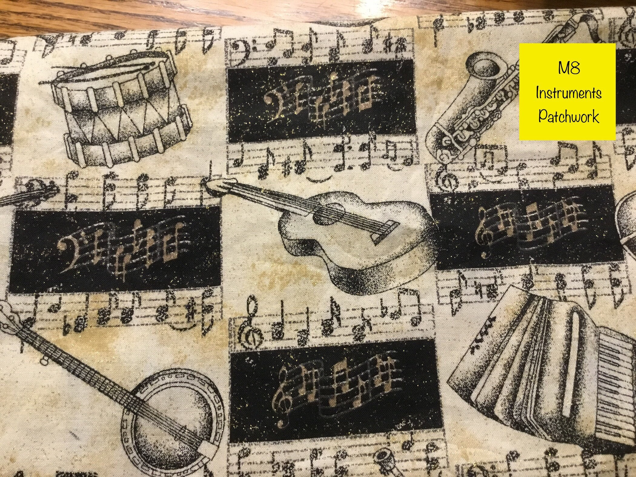 AM Listing 5 Music Themed Face Mask Orchestra Instruments | Etsy