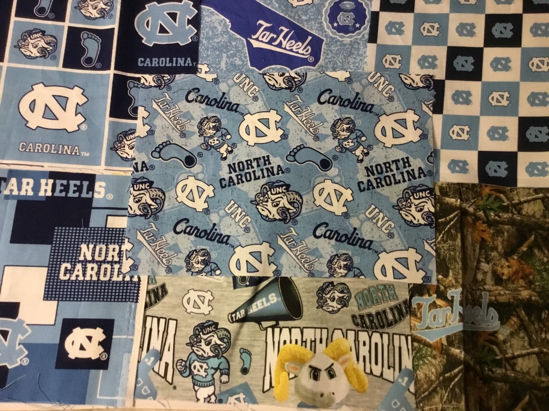 UNC Tar Heels 4 Options for Face Masks Broadcast Your Love of - Etsy