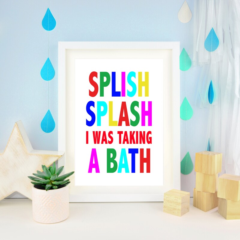 Splish Splash I Was - Etsy