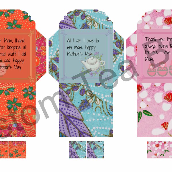 Tea Bag Envelopes - Etsy
