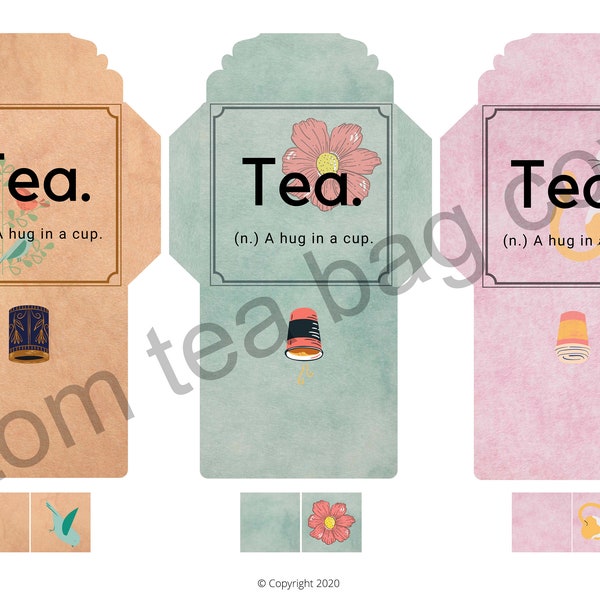 Tea Envelope - Etsy