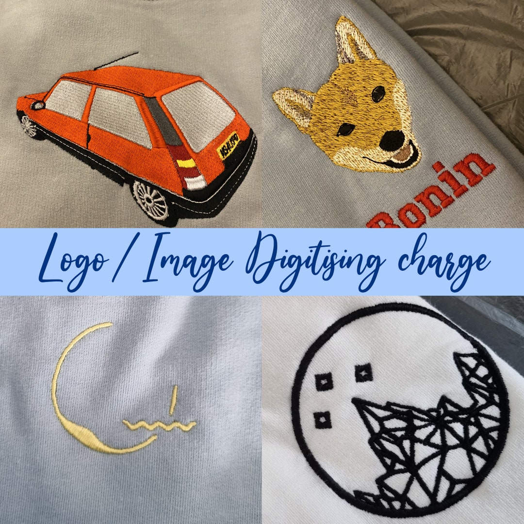 Logo or Image Digitising Charge - Etsy
