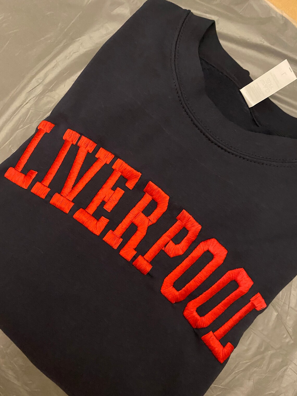 Custom College Embroidered Sweatshirt Hoodie Personalised - Etsy