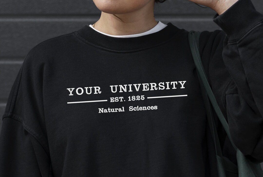 Custom University Sweatshirt/ Hoodie | Personalised College Embroidery ...