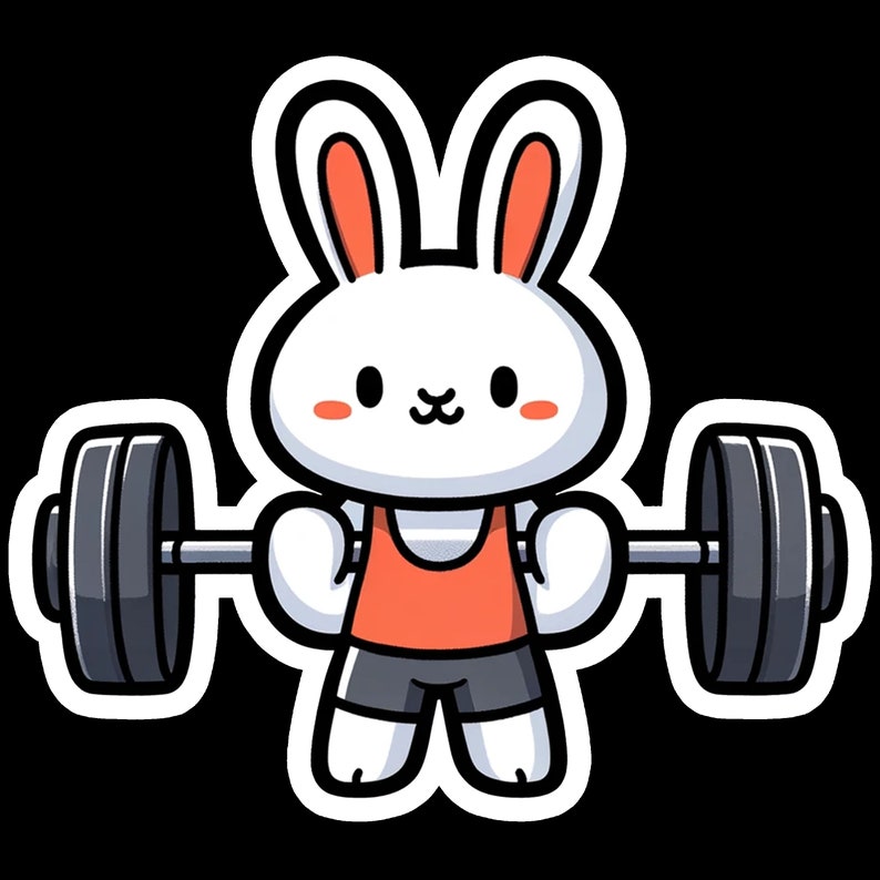Sports Bunnies Sticker Set - Printable .png Files (digital Download) - Etsy