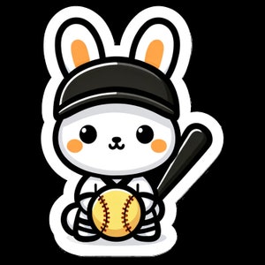 Sports Bunnies Sticker Set - Printable .png Files (digital Download) - Etsy