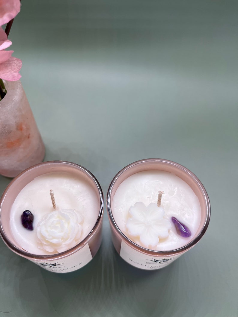 Lovely Mini Scented Candles 2.5oz-lavender and Hemp - Etsy