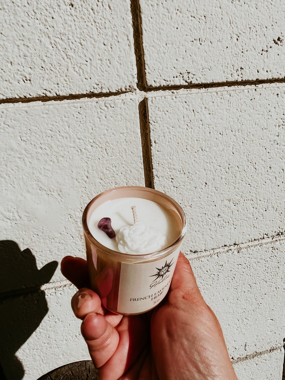 Lovely Mini Scented Candles 2.5oz-lavender and Hemp - Etsy