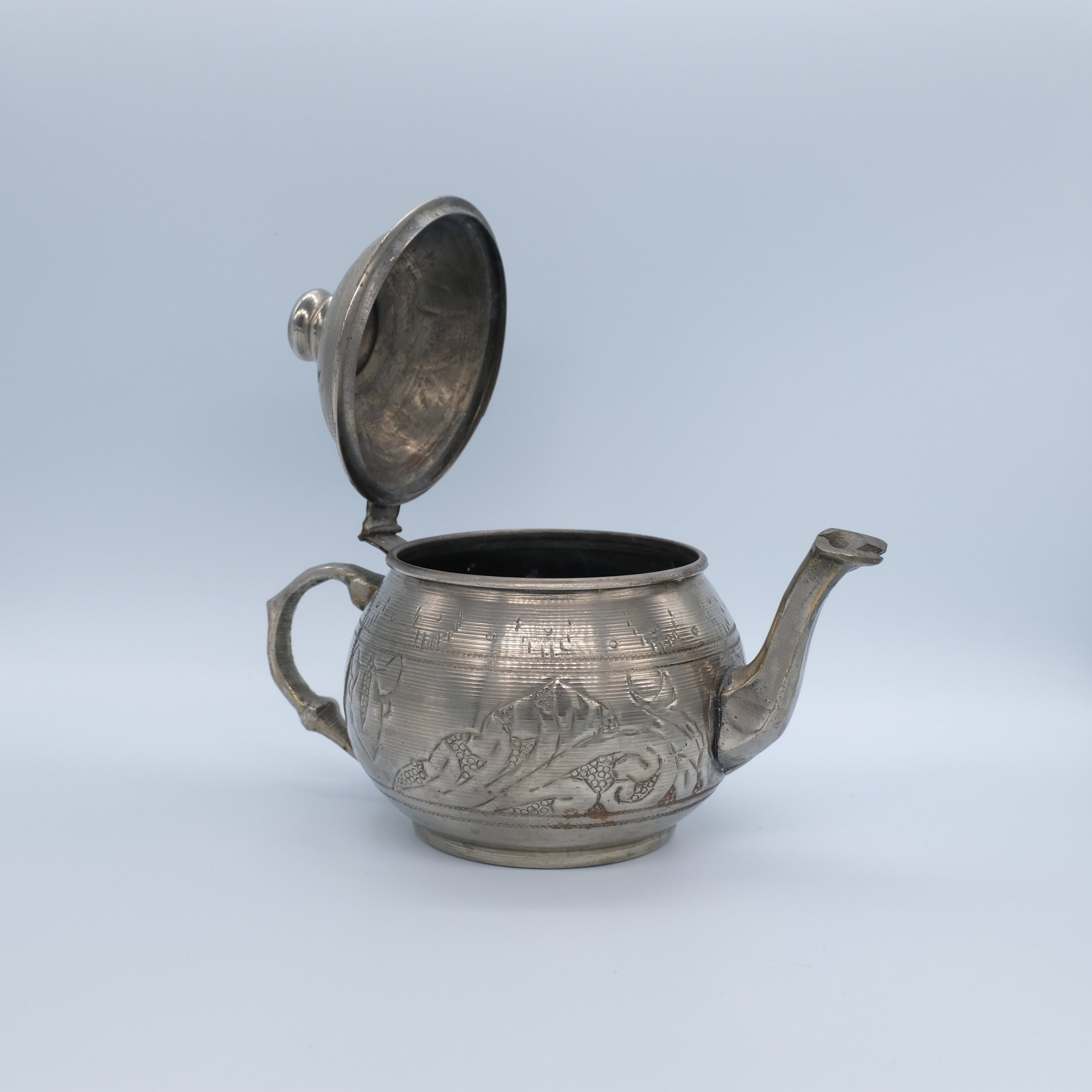 Metal Moroccan Tea Jug, Vintage Kitchen Items, Cottage Core Table ...