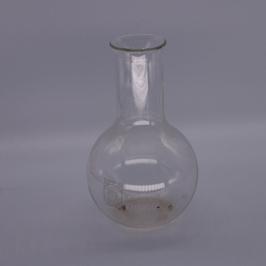 Antique Chemistry Lab Glass Set Wash Bottle, Funnel and Measuring Cup ...
