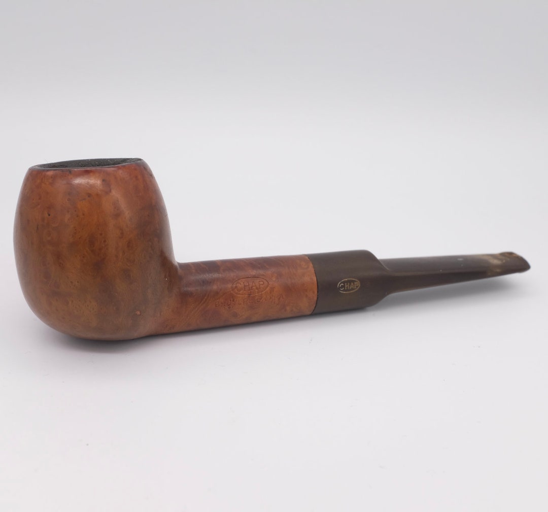 St. Claude Bruyère Extra CHAP Pipe, Vintage Straight Briar Pipe - Etsy