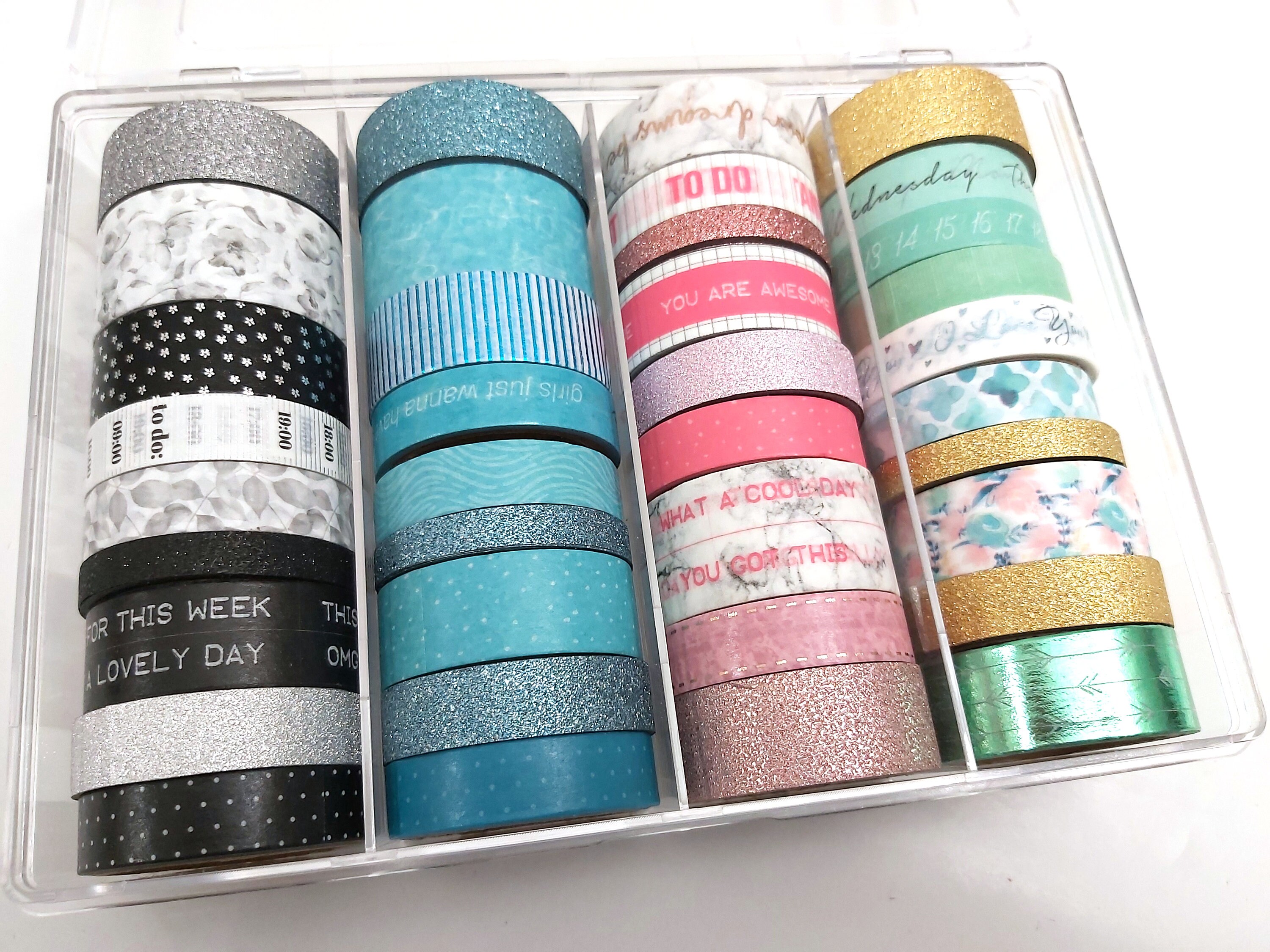 Washi Tape Set 36, Kunst Masking Tape 2, Geschenkverpackung Washi Tape ...