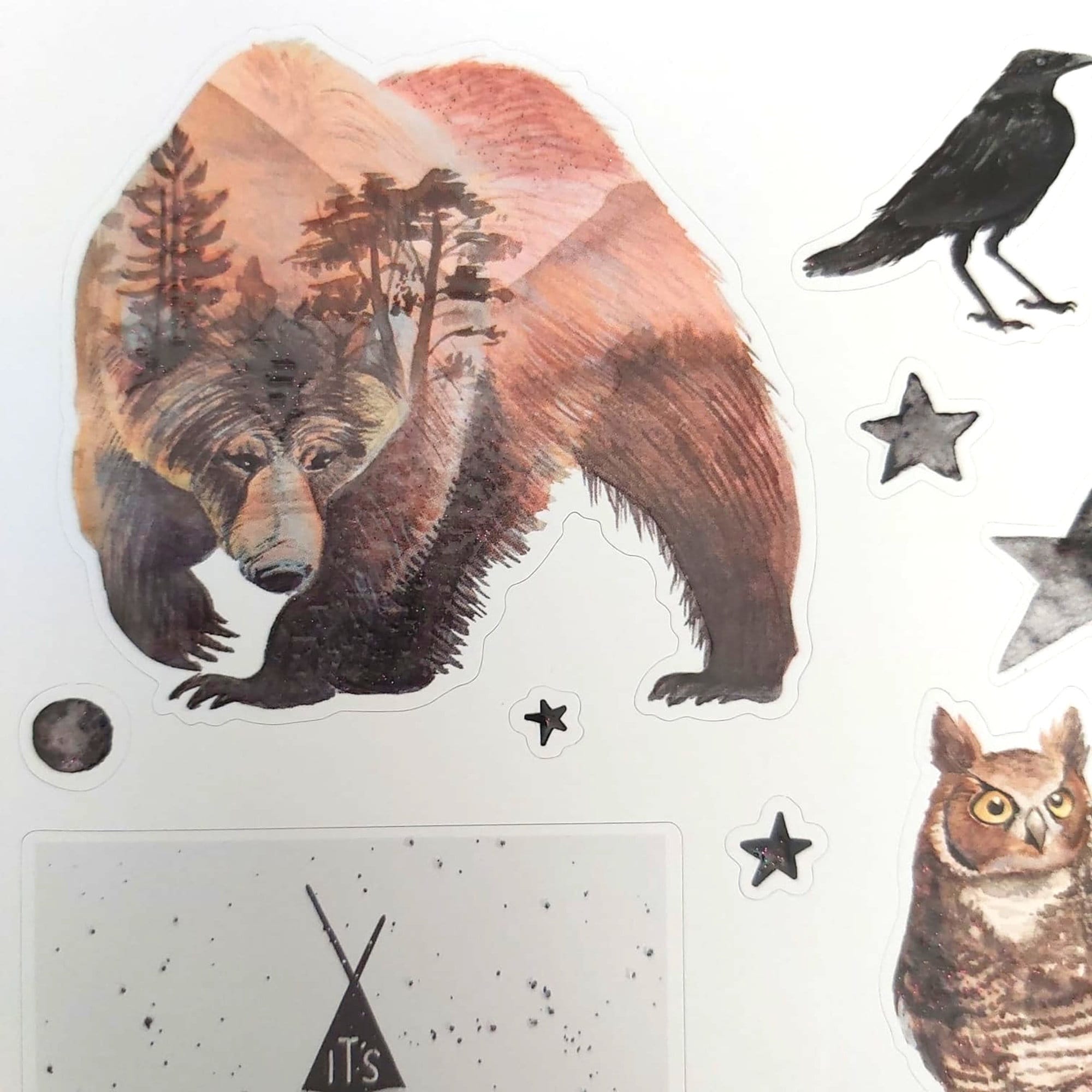 Nature Love Sticker Set - Etsy