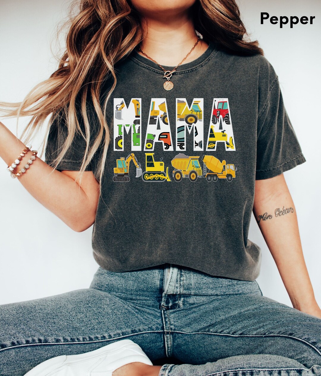 Comfort Colors, Boy Mama Shirt, Tractor Shirt, Boy Mother, Mommy Shirt ...