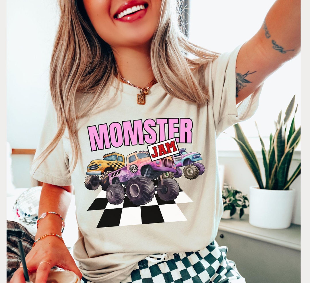 Custom Monster Truck Jam Mama Momster Jam, Dadster, Kidster Hot Cars ...