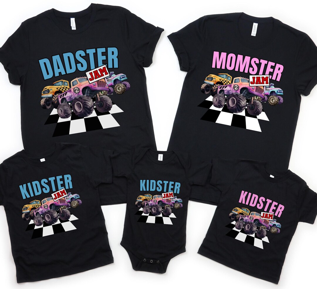 Custom Monster Truck Jam Family Momster Jam, Dadster, Kidster Hot Cars ...