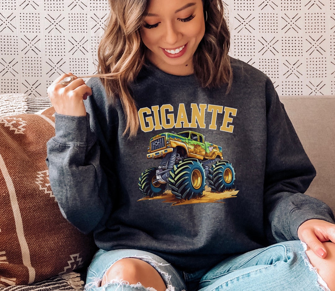 Gigante Monster Truck Jam Mama Mini Family Sweatshirt Boy Mama Dad Girl ...