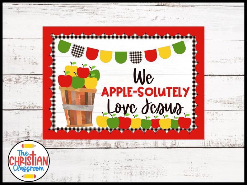 Apple Bulletin Board - Etsy