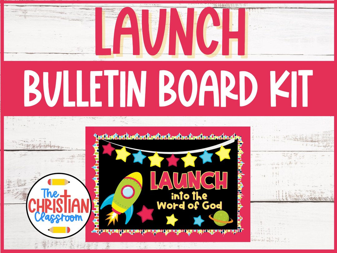 Launch Bulletin Board Kit - Etsy