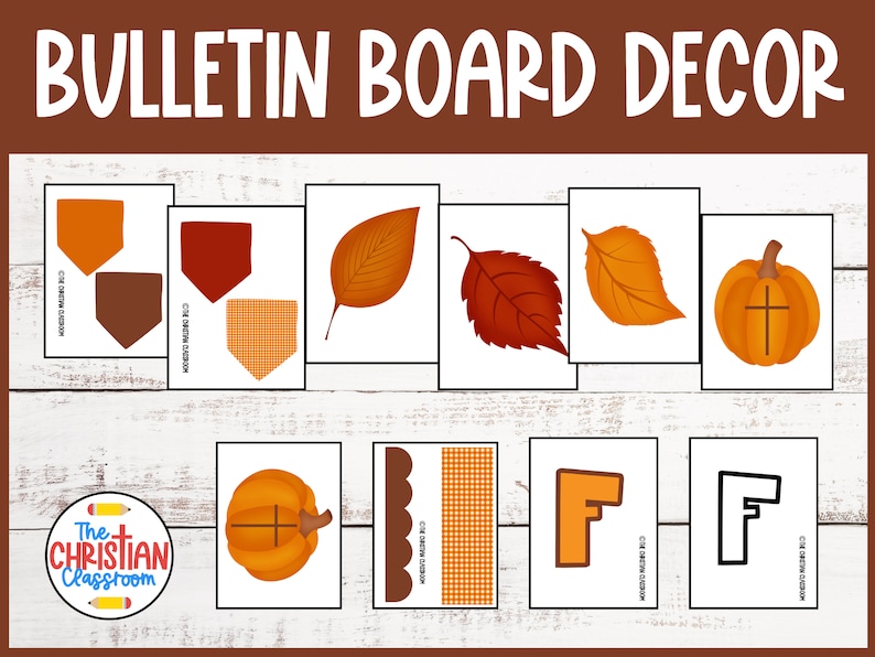 Fall-ow God's Word Bulletin Board Kit Fall Bulletin - Etsy