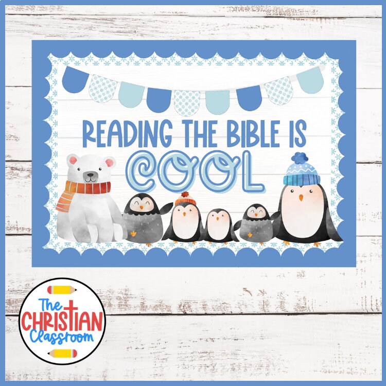 Penguin Bulletin Board Kit - Etsy