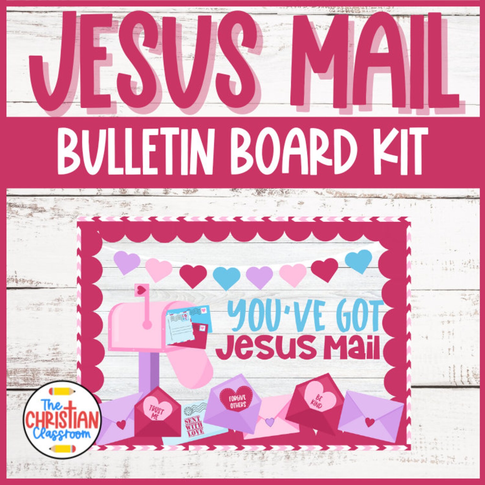 Jesus Mail Bulletin Board Kit - Etsy