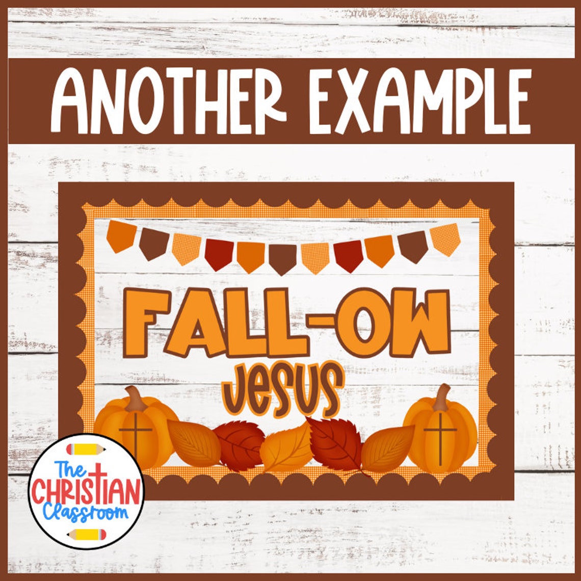 Fall-ow God's Word Bulletin Board Kit: Christian Classroom Decor ...