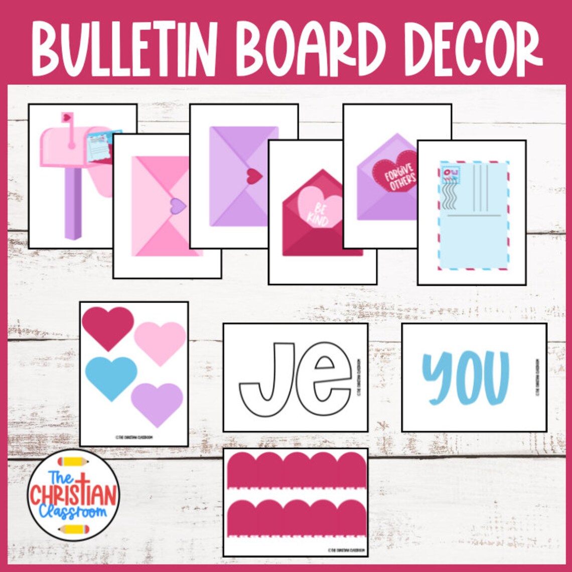Jesus Mail Bulletin Board Kit - Etsy