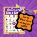 Halloween Bible Bingo - Etsy