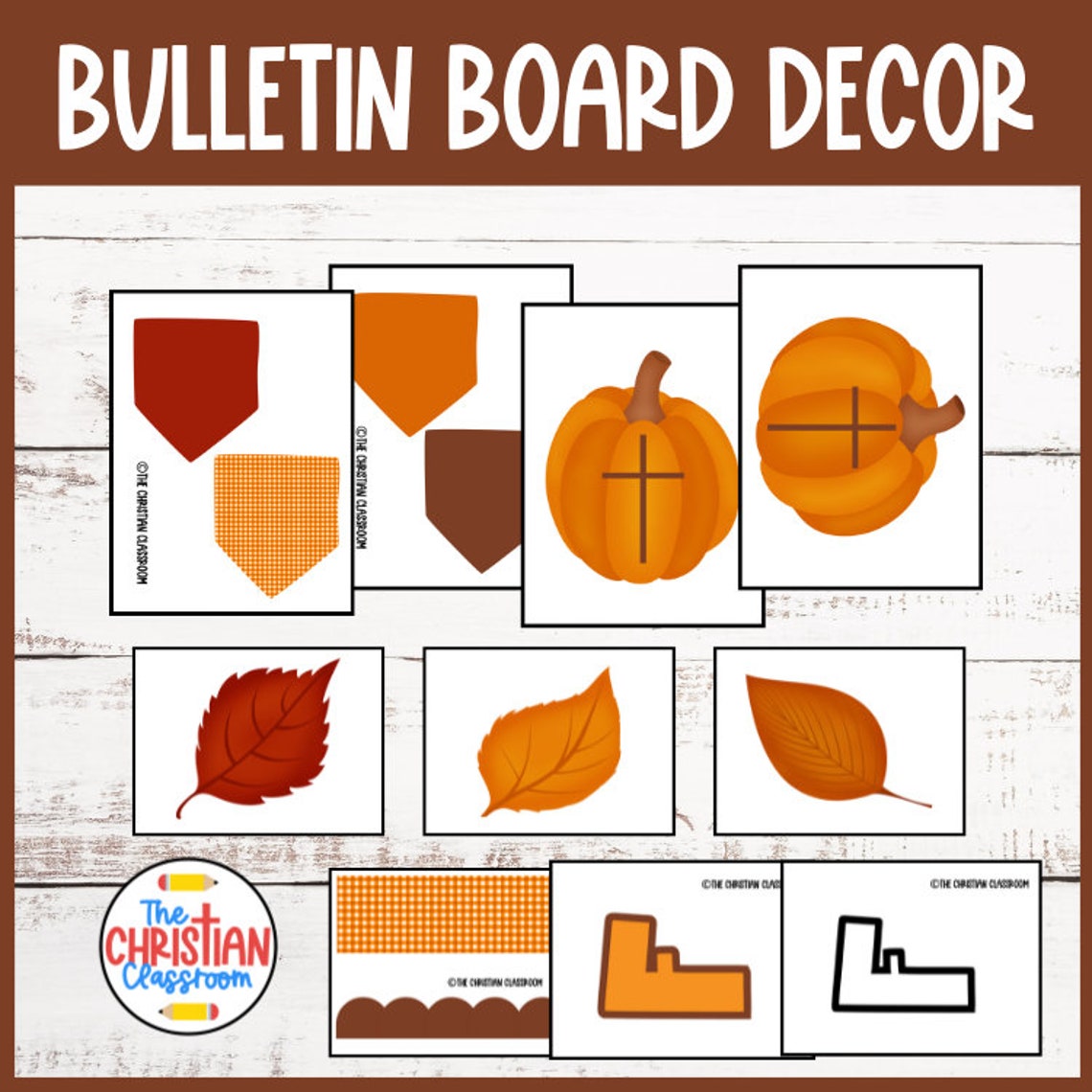 Fall-ow God's Word Bulletin Board Kit: Christian Classroom Decor ...
