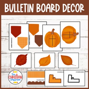 Fall-ow God's Word Bulletin Board Kit: Christian Classroom Decor ...