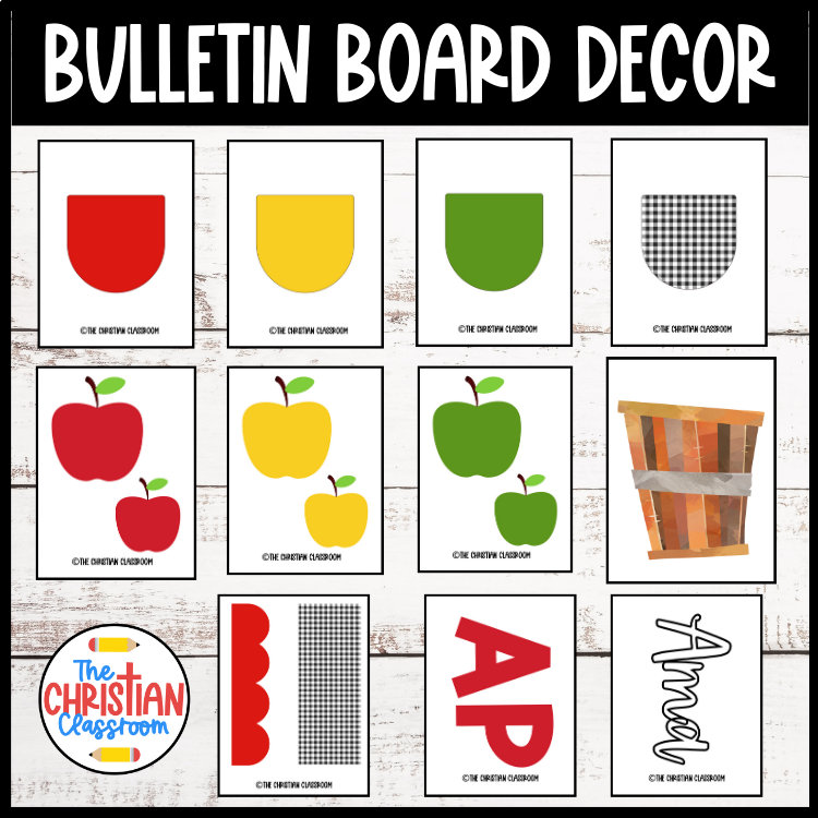 Apple Bulletin Board - Etsy