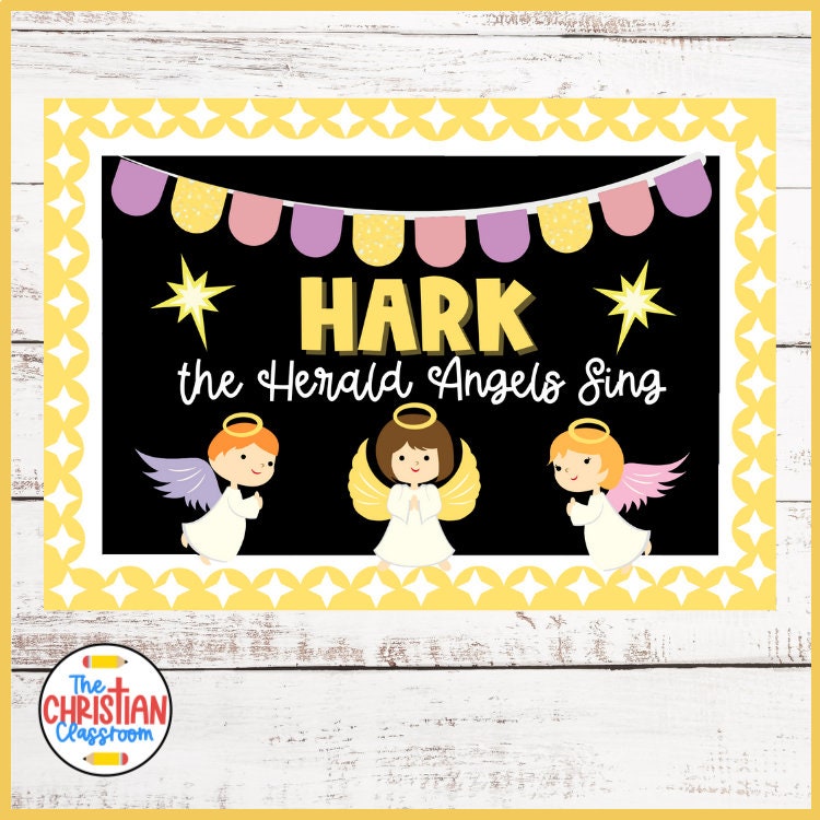 Angels Bulletin Board Kit - Etsy