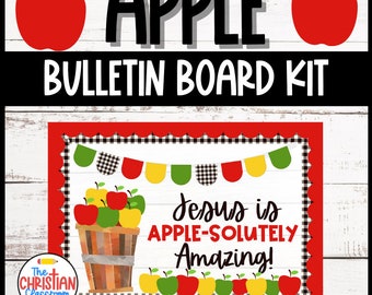 Fall Apples Bulletin Board or Door Decoration - Etsy