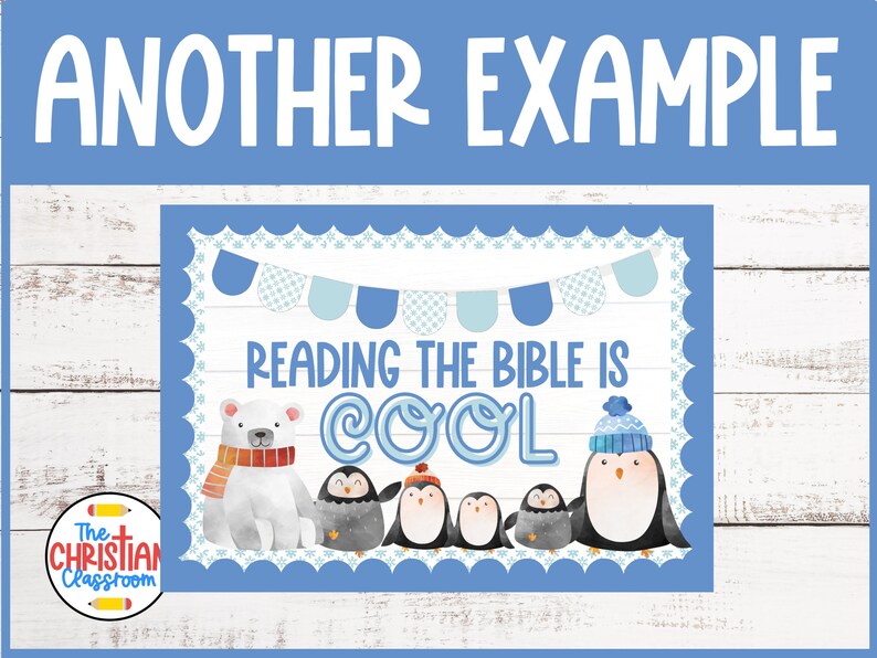 Penguin Bulletin Board Kit - Etsy