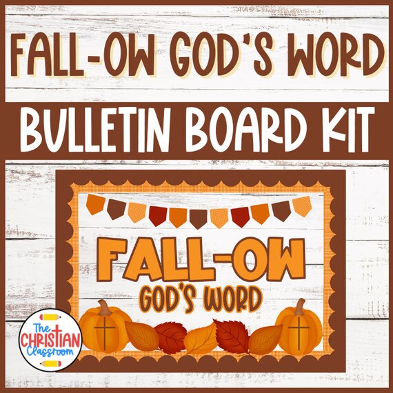 Motiskyy 68 Pcs Are You Fall-o-ween Jesus Door Decor Kit Fall