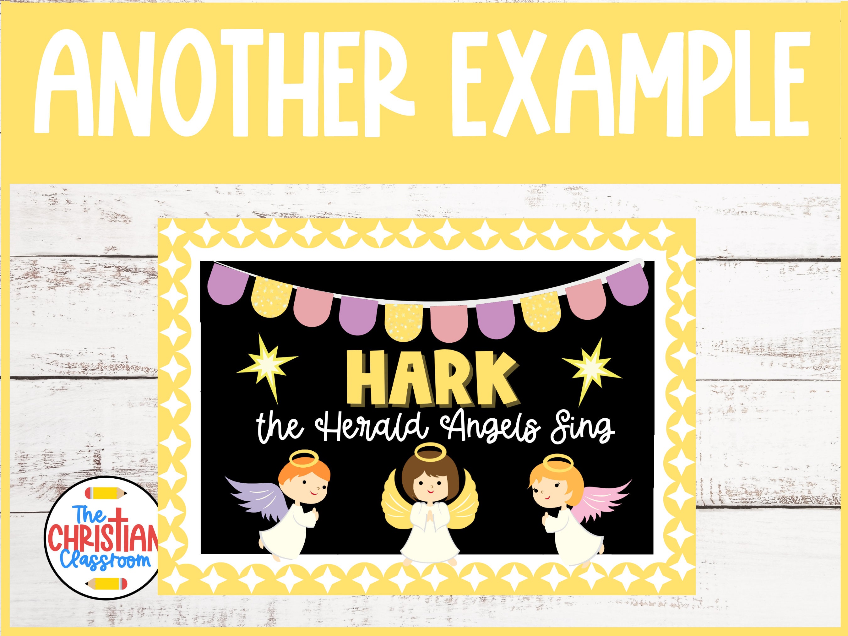 Angels Bulletin Board Kit - Etsy