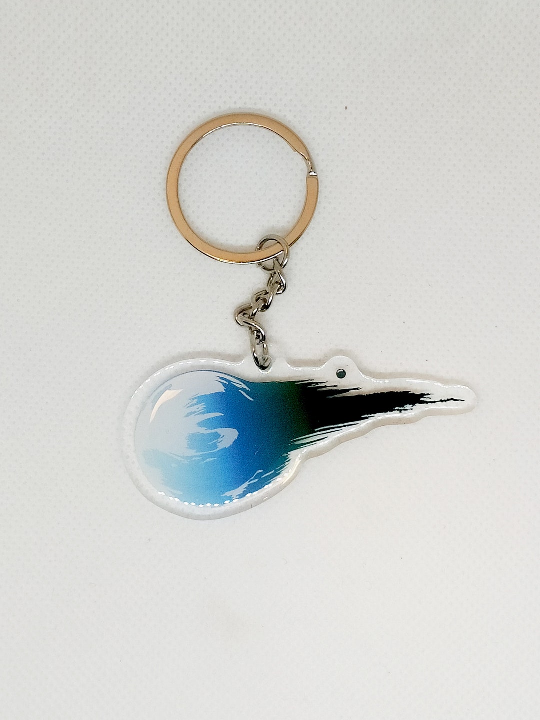 Final Fantasy 7 Logo Key Ring - Etsy
