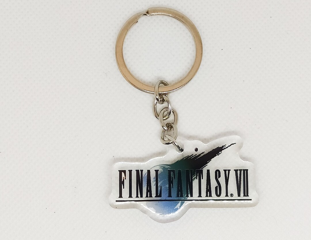 Final Fantasy 7 Logo Keychain - Etsy