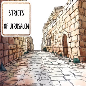 Palm Sunday Clipart, Jesus Kawaii Easter, Sunday School, New Testament ...