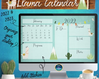 Teacher Desktop Wallpaper Organizer - Etsy