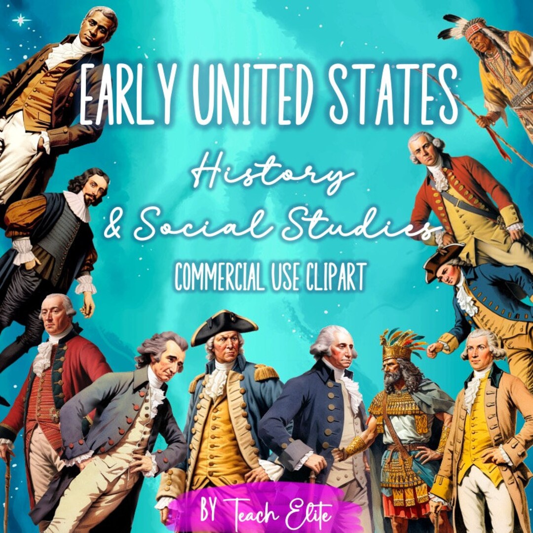 Revolutionary American People United States History Clipart, USA ...