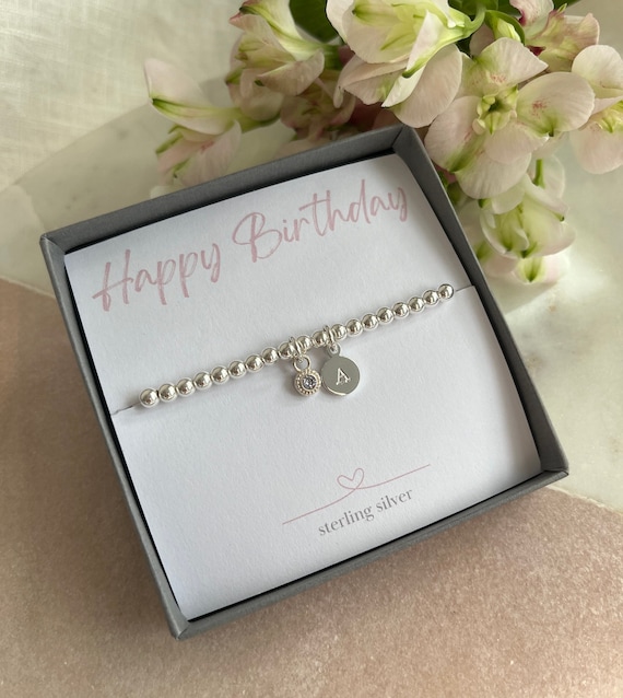 Etsy birthstone bracelet store