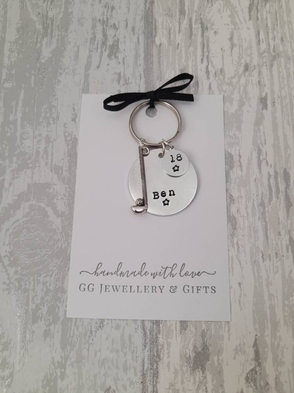 18th Birthday Keyring for Him, Choice of 8 Charms,18th Birthday Gift ...